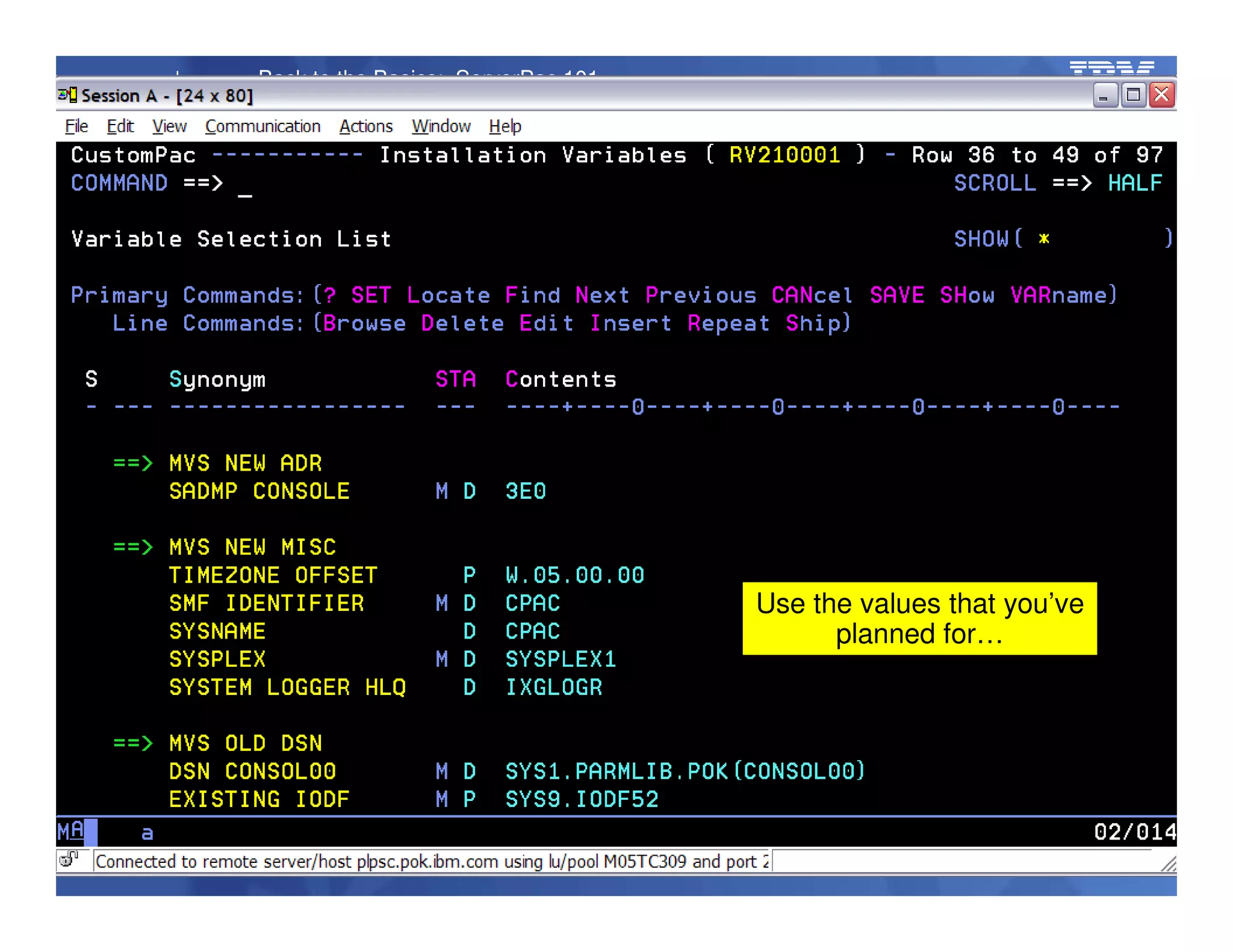 Server pac 101 | PPT