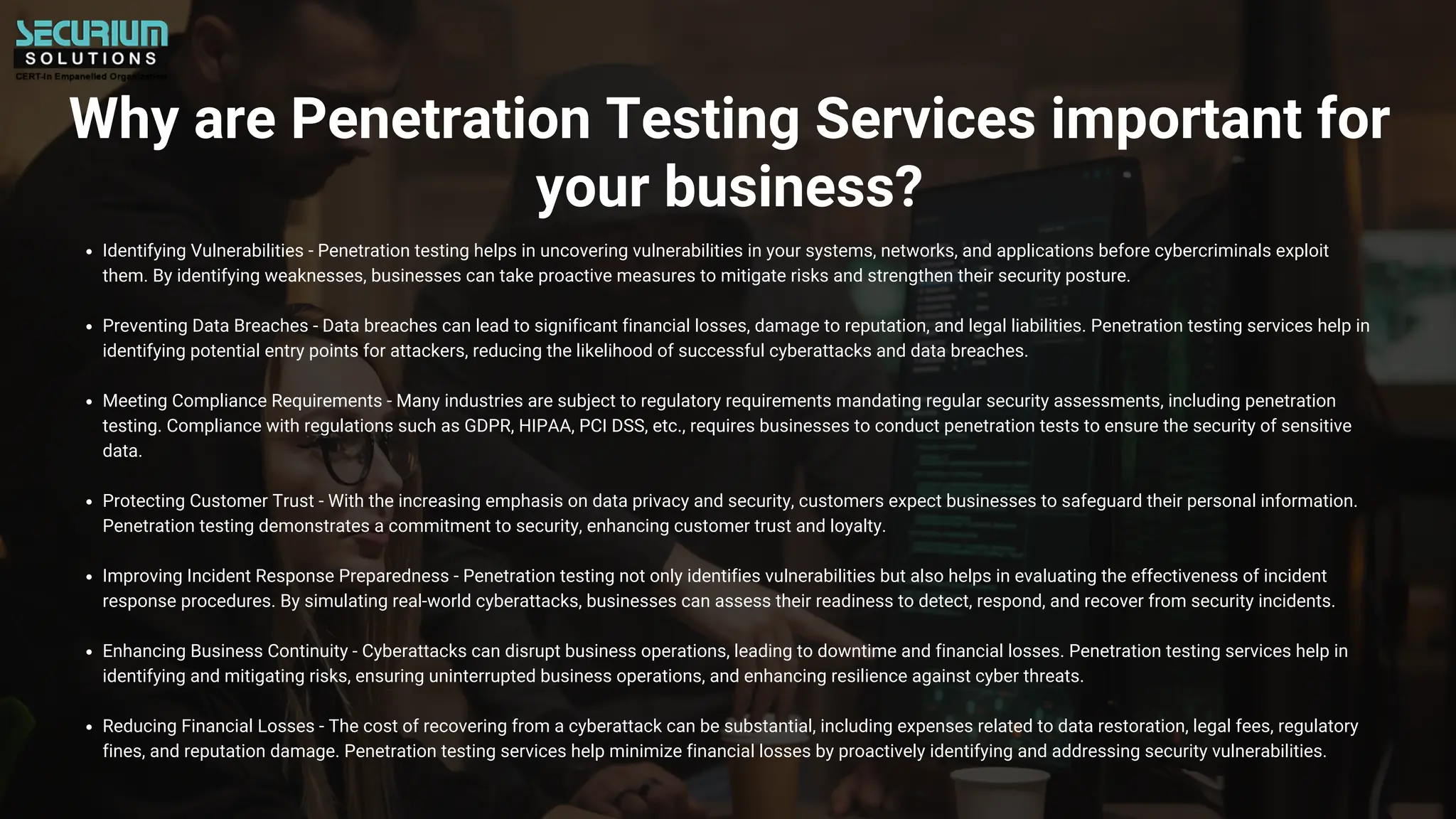 Securing Servers A Guide To Penetration Testing Ppt