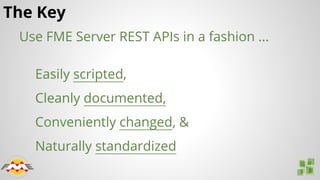 Leveraging APIs without Programming in FME Server Provisioning | PDF | Web Development | Internet
