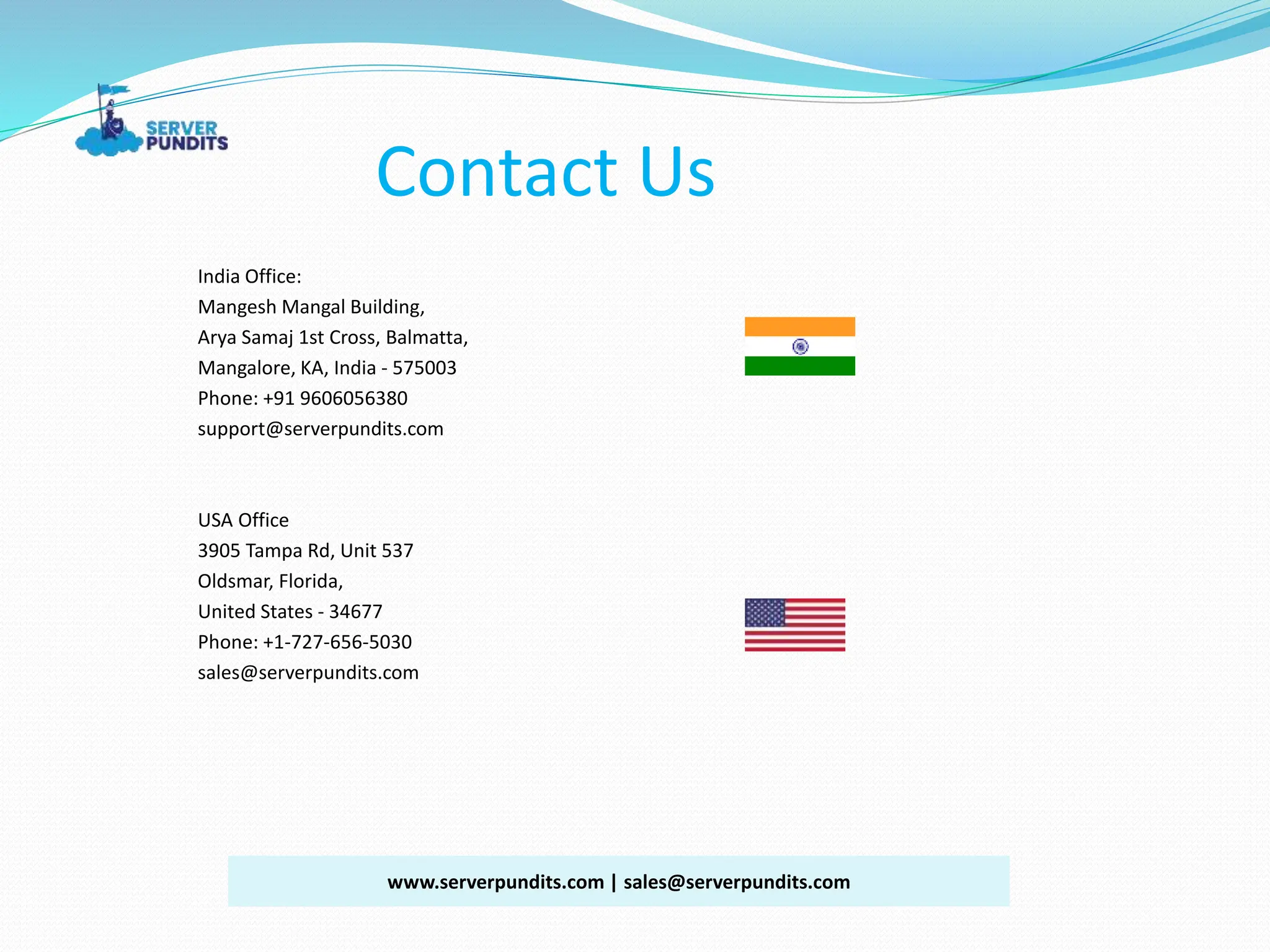 Server Pundits: Server Management Company India | PPTX