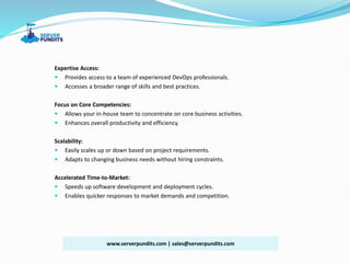 Server Pundits: Server Management Company India | PPTX