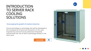 Server rack cooling solutions | Air condiotioned.pptx