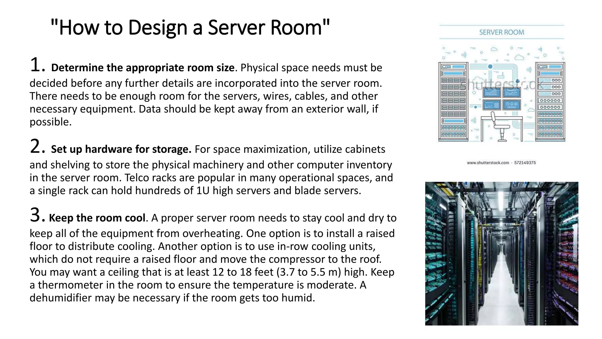 Server room | PPTX