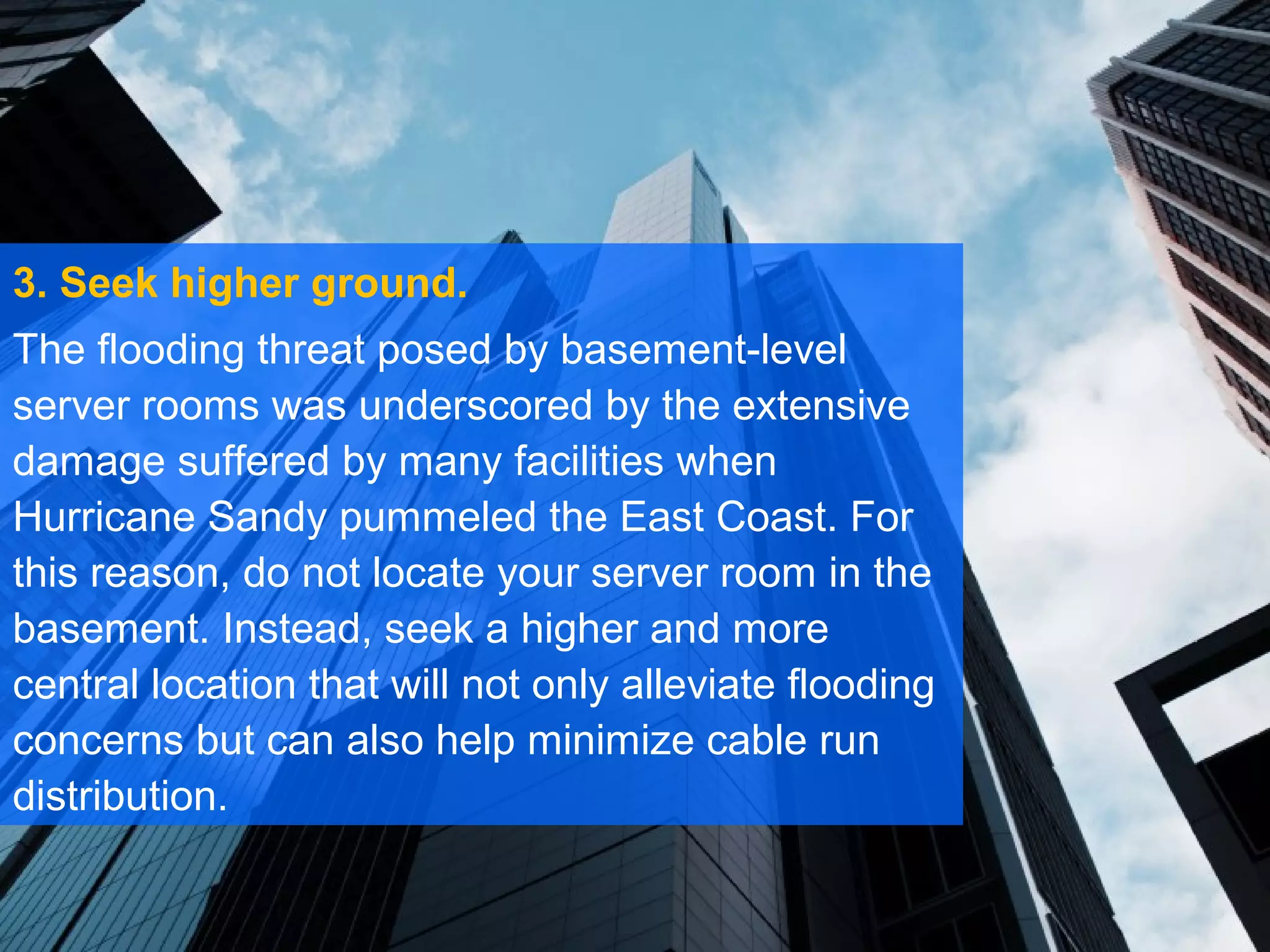 10 tips to safeguard your server room | PPT