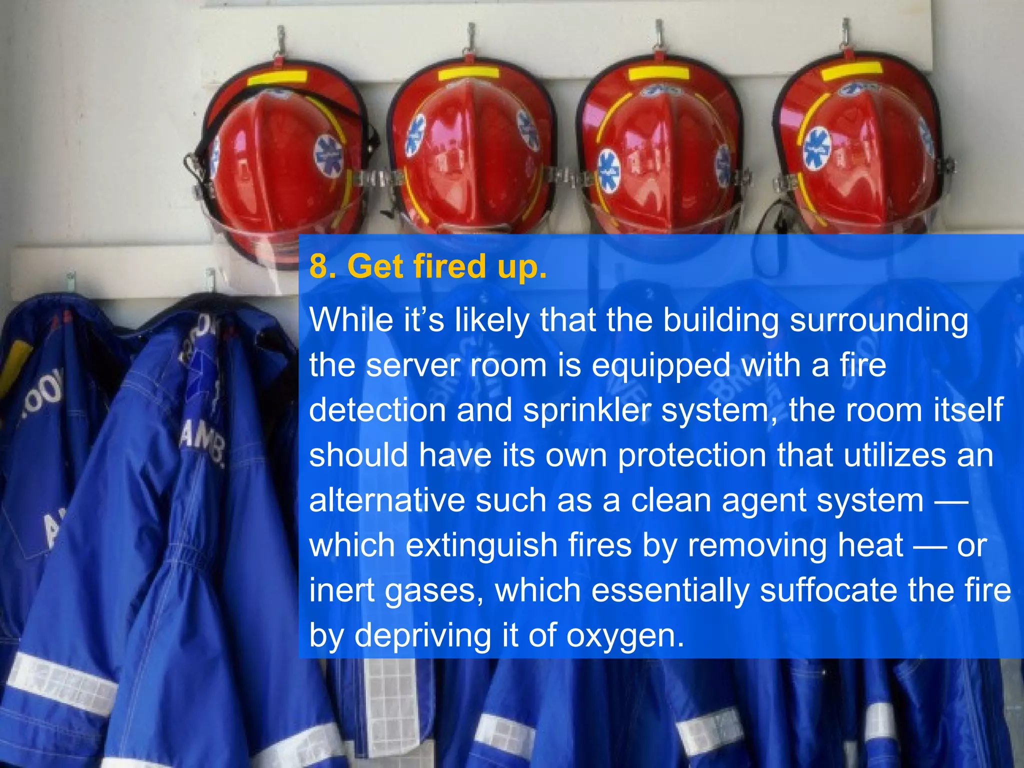 10 tips to safeguard your server room | PPT