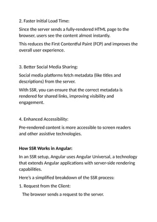 server side rendering with angular JS.docx | Web Development | Internet
