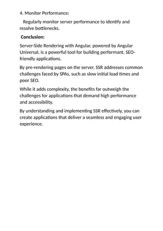 server side rendering with angular JS.docx | Web Development | Internet