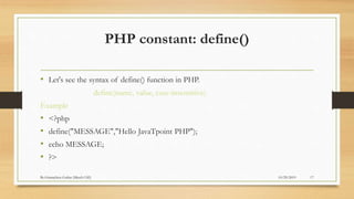 Server side scripting language | PPT
