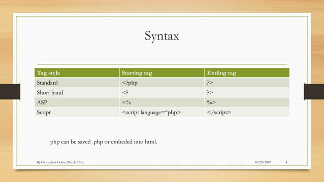 Server side scripting language | PPT