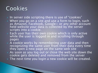 Server and Client side comparision | PPTX