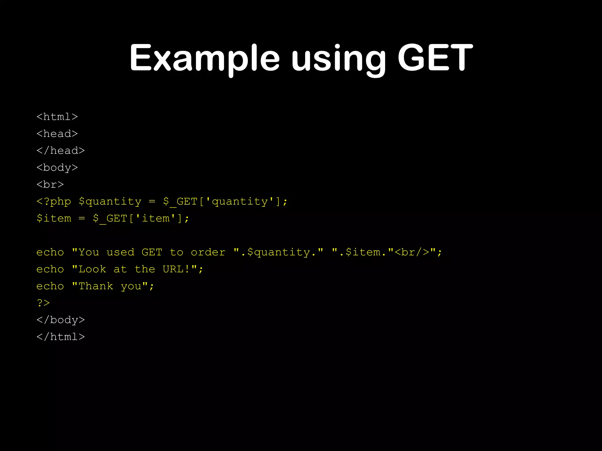 Server side scripts | PPT