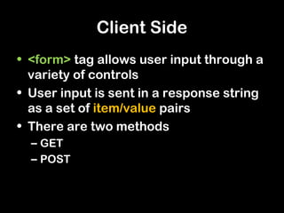 Server side scripts | PPT