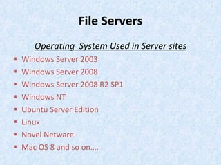 Servers | PPT