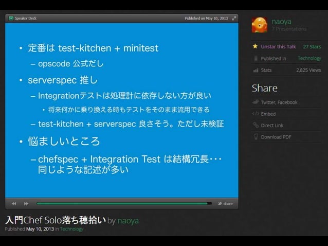 Serverspec at hbstudy #45 | PPT
