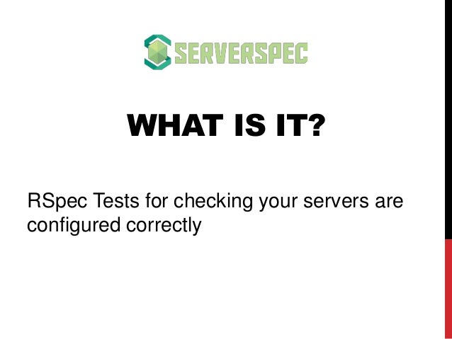 Serverspec And Sensu Testing And Monitoring Collide
