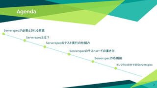 Serverspecの活用tips紹介 | PDF