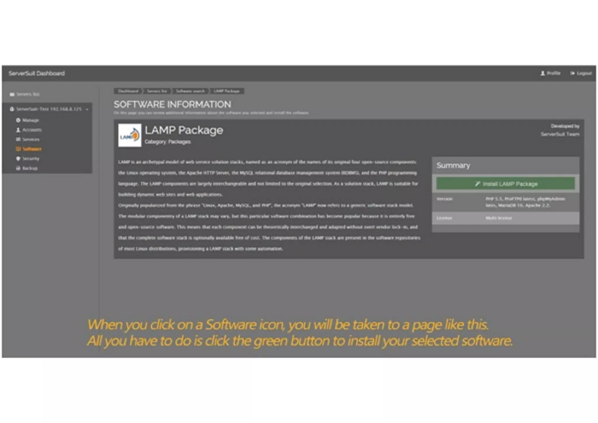 ServerSuit Server Management Workflow | PDF