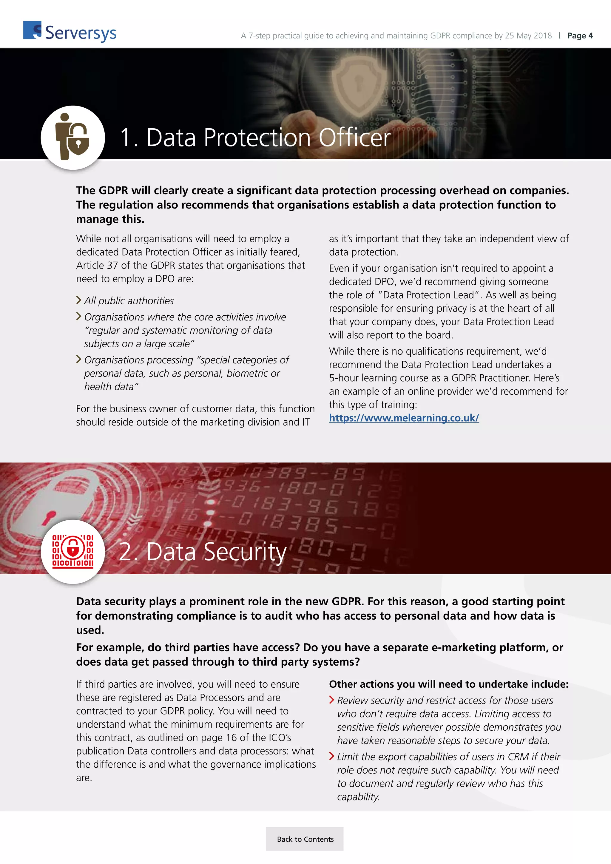 Are you GDPR Ready? Checklist Whitepaper | PDF