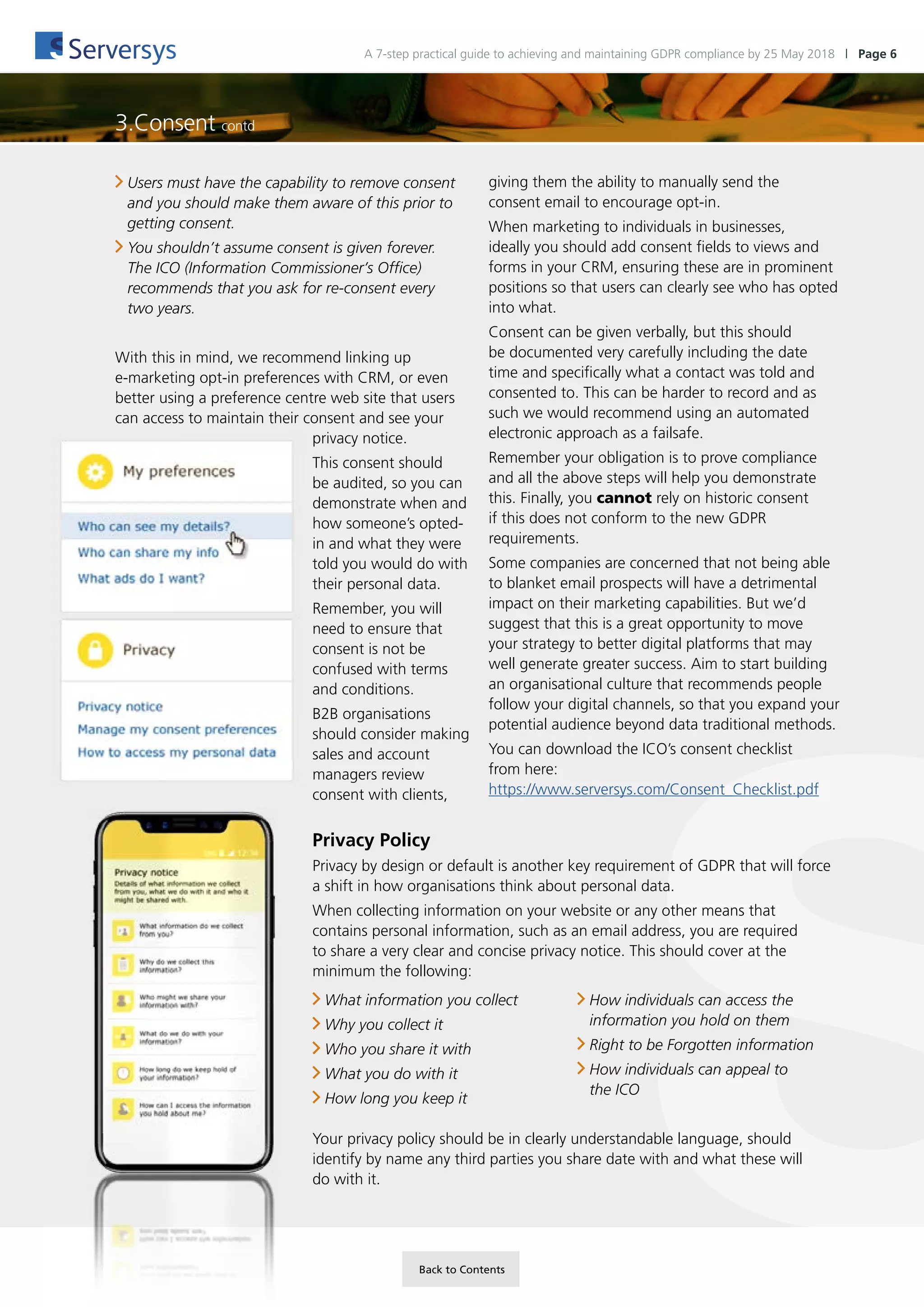 Are you GDPR Ready? Checklist Whitepaper | PDF