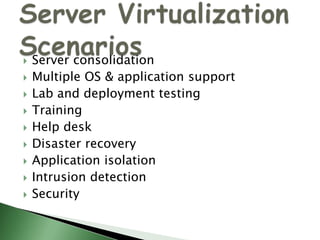 Server Virtualization | PPT