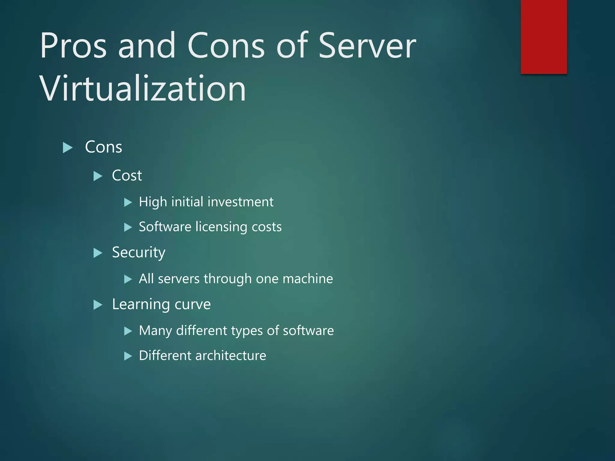 Server Virtualization | PPTX