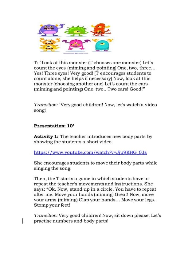 Mock Lesson Plans- Diagnosis | PDF