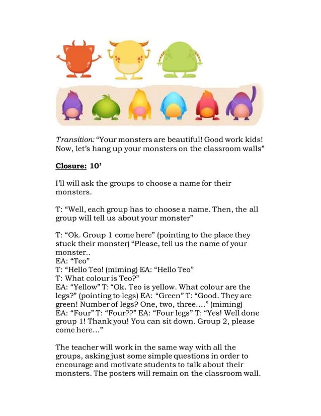 Mock Lesson Plans- Diagnosis | PDF