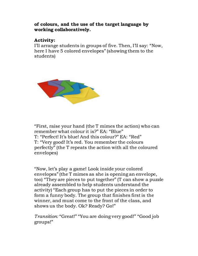 Mock Lesson Plans- Diagnosis | PDF