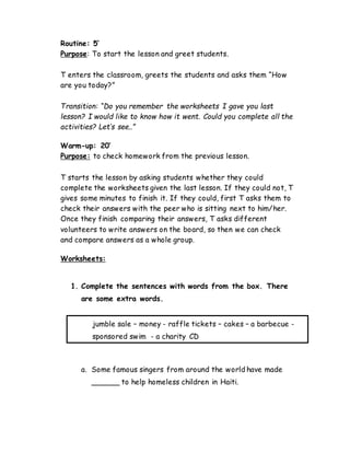 lesson 8 - secondary level | DOCX