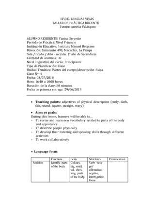 lesson plan 4- primary level | PDF