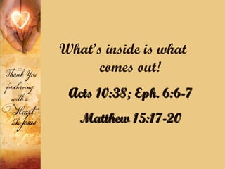 Serve with heart | PPT