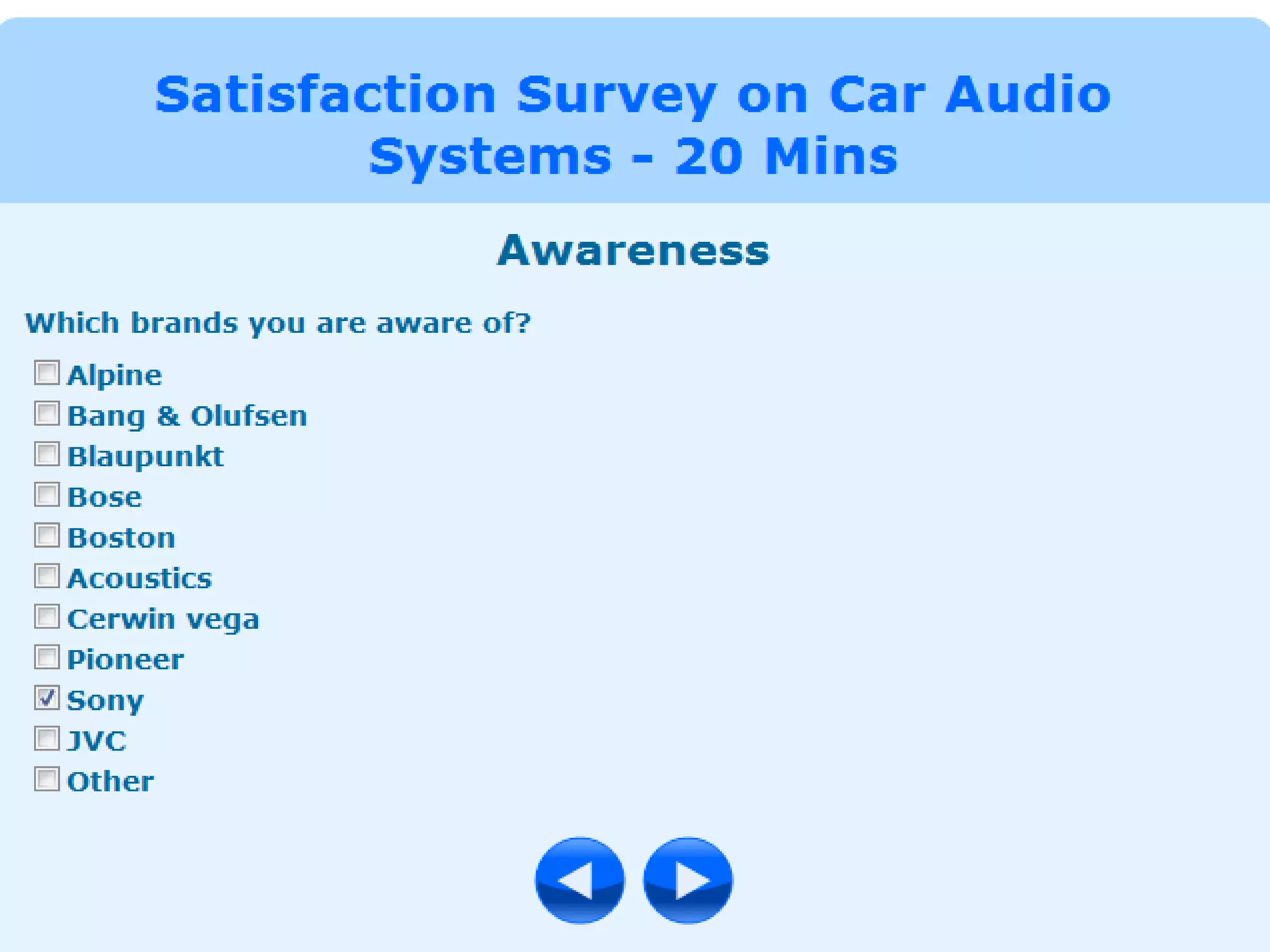 Servey demo speakasia | PPTX