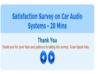 Servey demo speakasia | PPT