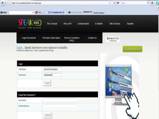Servey demo speakasia | PPT