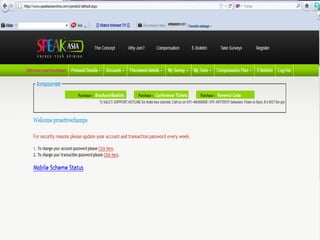 Servey demo speakasia | PPT