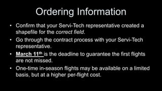 Servi-Tech 2016 Aerial Imagery Offerings | PPT