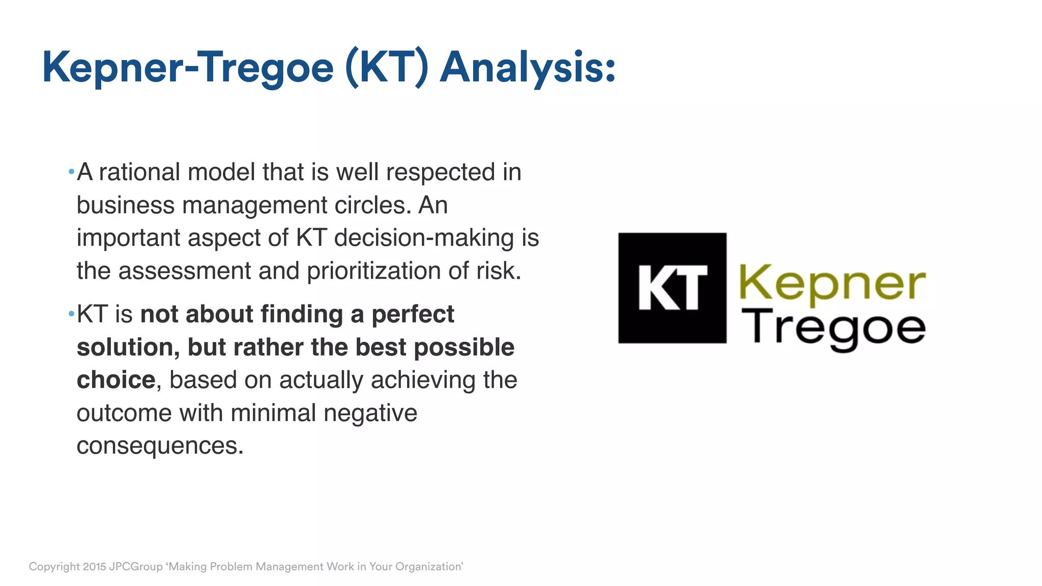 Making Problem Management Work for Your Organization | PDF