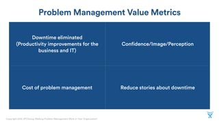 Making Problem Management Work for Your Organization | PDF