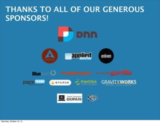 Working with the DNN Service Framework | PPT