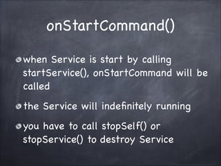 Android Service Intro | PDF