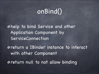 Android Service Intro | PDF