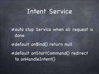 Android Service Intro | PDF