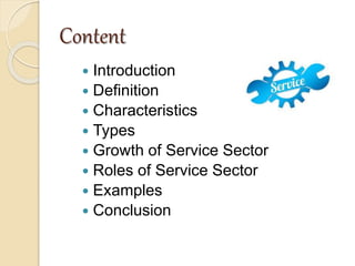 Service | PPTX | Information Services Industry | Industries