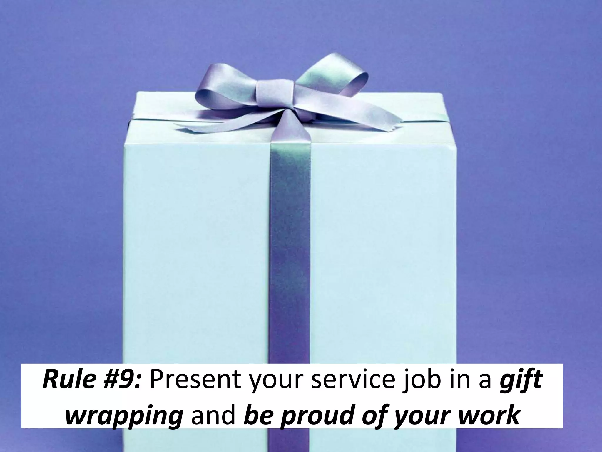 Service Super Heroes | PPT