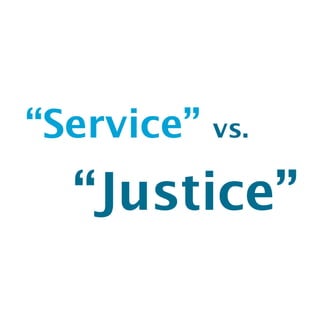 Service Justice | PDF