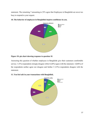 Service Quality Measurement on Banglalink | PDF