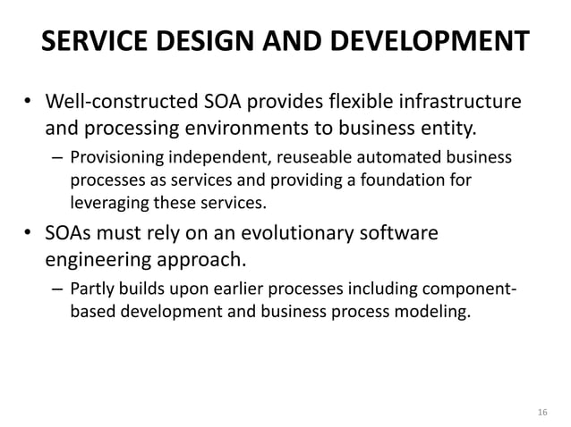 Service Oriented Computing | PPTX