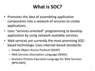 Service Oriented Computing | PPTX