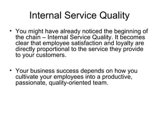 Service profit chain | PPT
