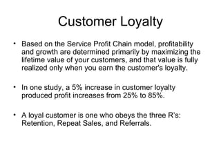 Service profit chain | PPT